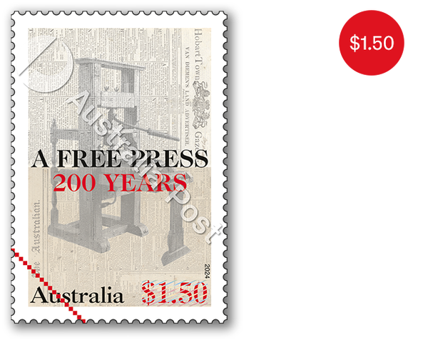 A Free Press 200 Years | Australia Post Collectables