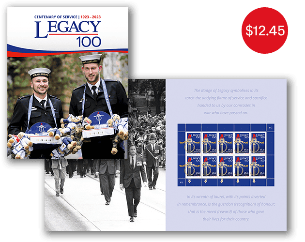 Centenary of Legacy | Australia Post Collectables