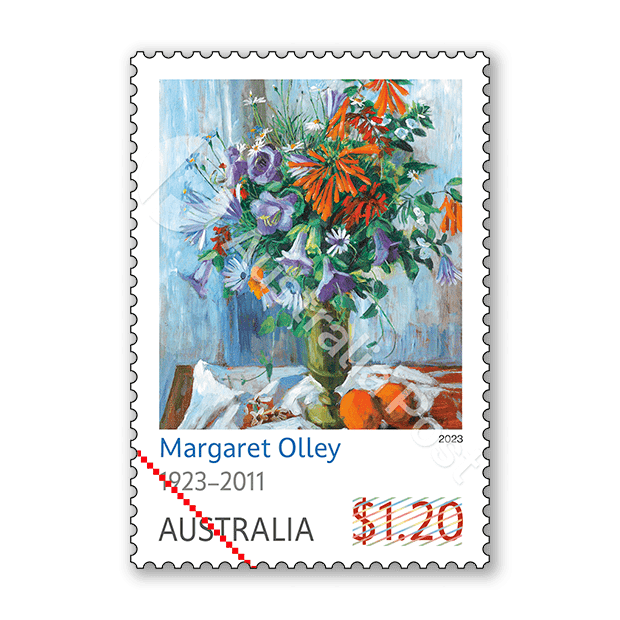 Still-life Paintings Margaret Olley and John Perceval | Australia Post ...