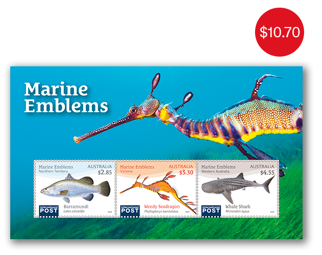 Marine Emblems - International | Australia Post Collectables