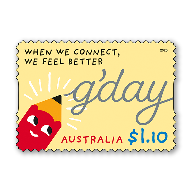 When we connect, we feel better | Australia Post Collectables