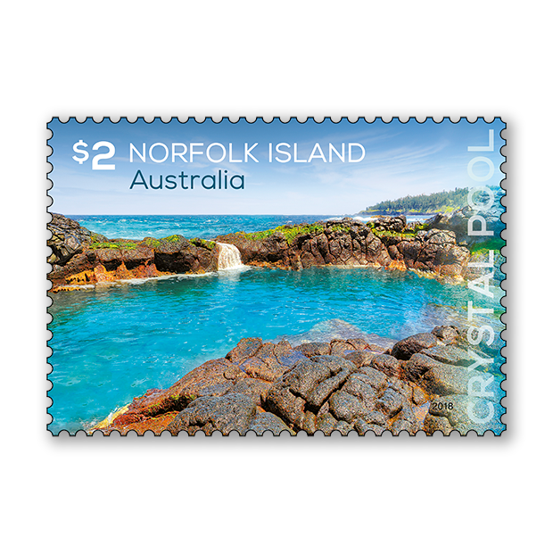 Norfolk Island Crystal Pool | Australia Post Collectables