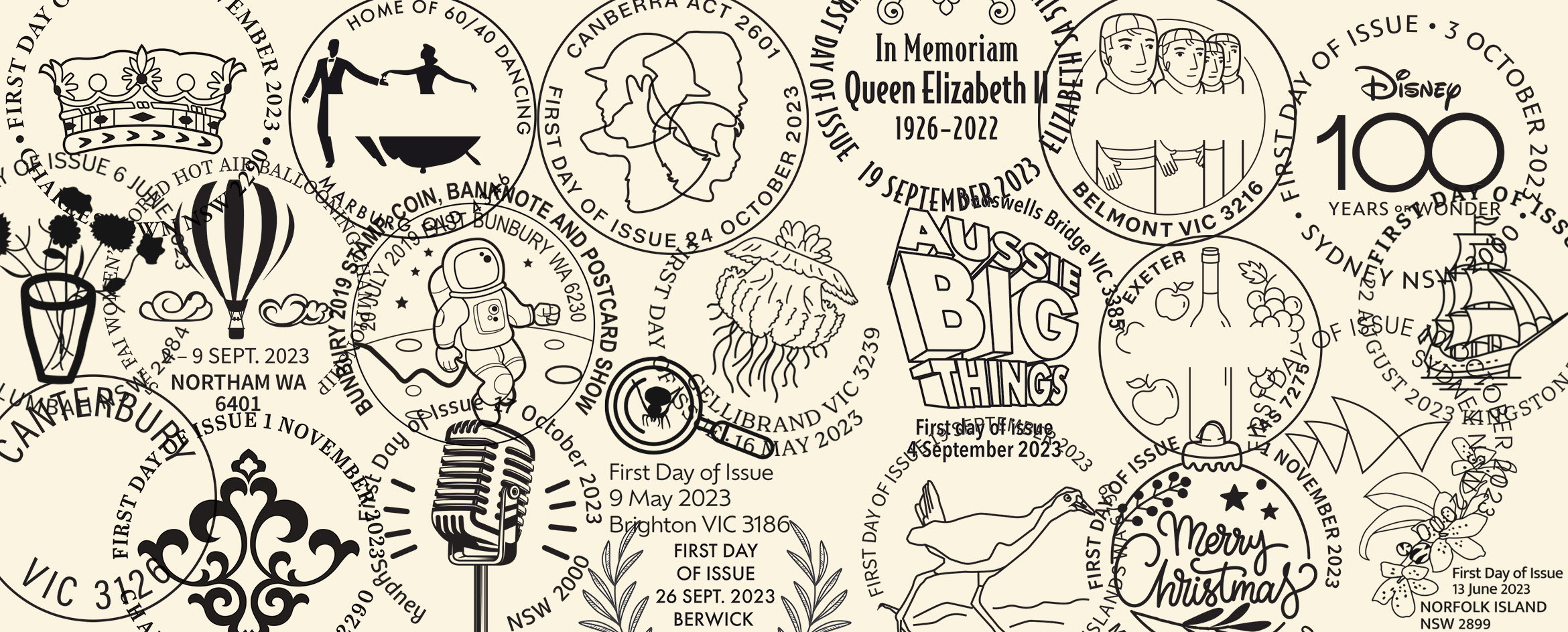 FAQs Postmarks | Australia Post Collectables