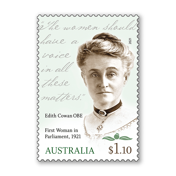 Edith Cowan: First Woman in Parliament | Australia Post Collectables